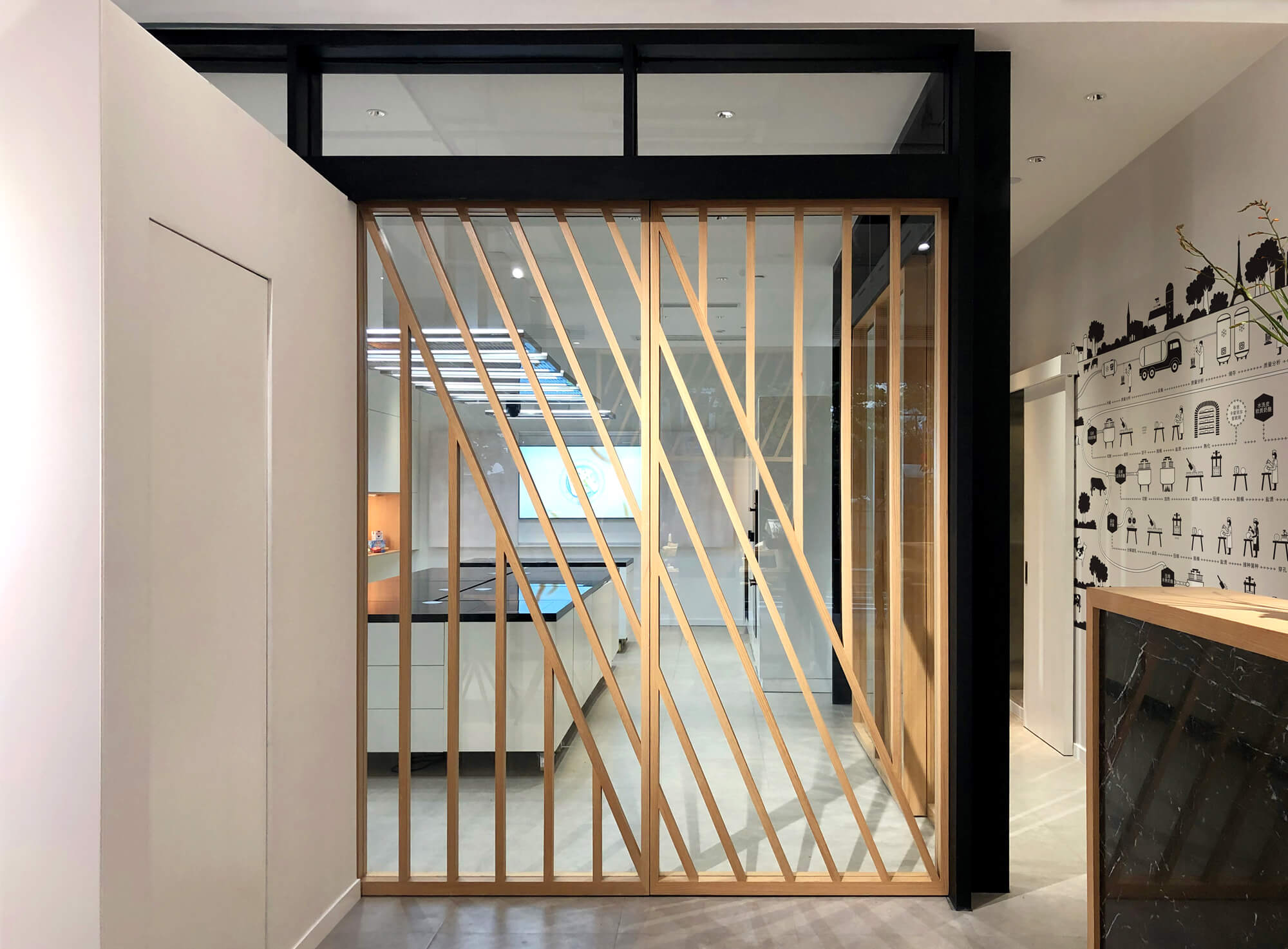 La Crèmerie à Shanghai, un flagship dessiné de A à Z ! - IchetKar