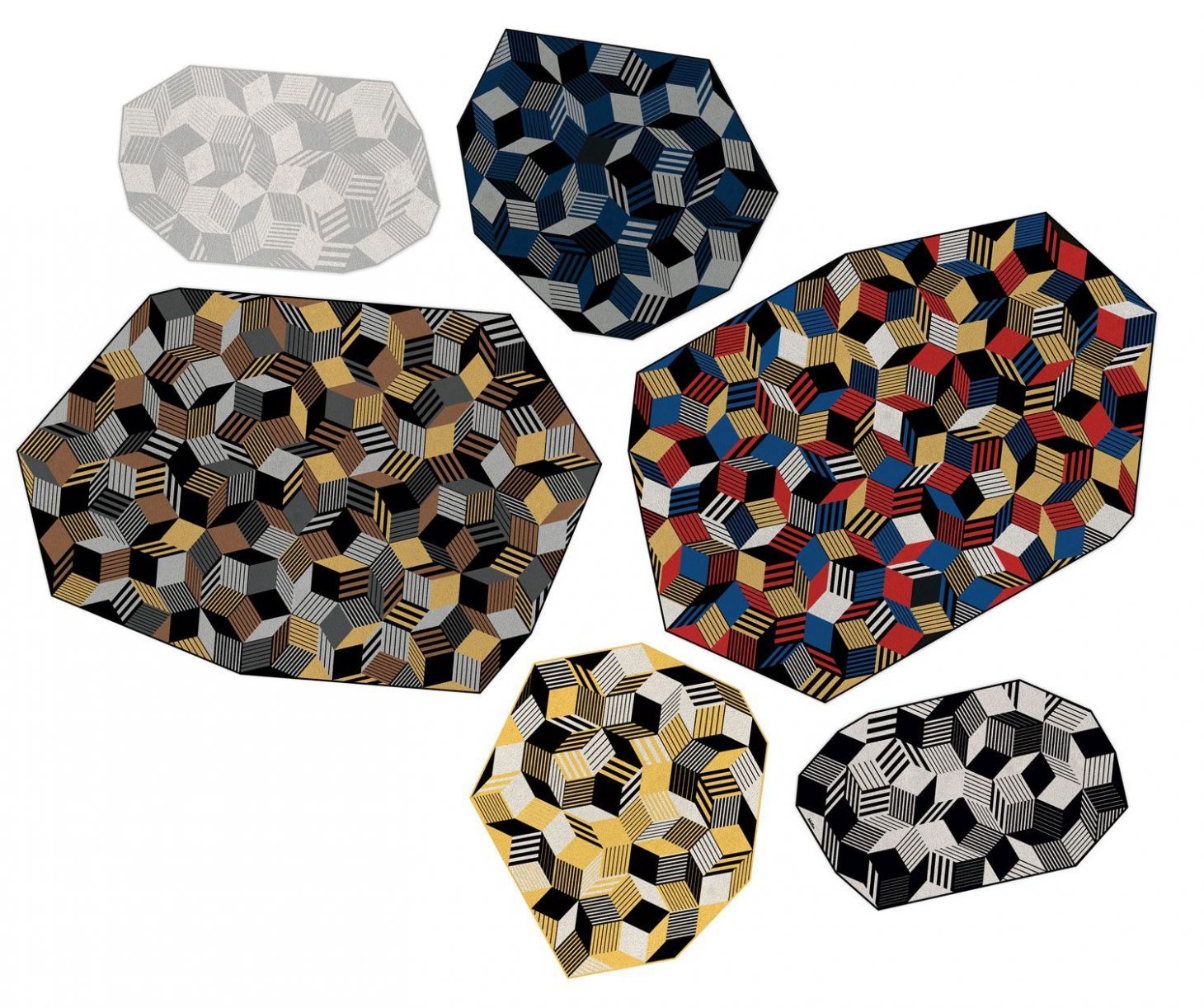 Pavage penrose dans la géometrie du tapis - IchetKar