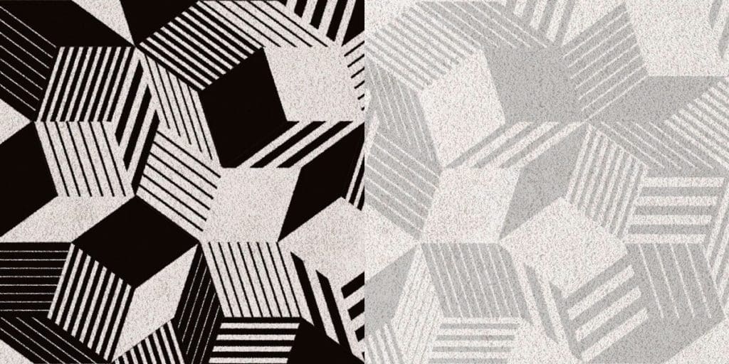 Pavage penrose dans la géometrie du tapis - IchetKar