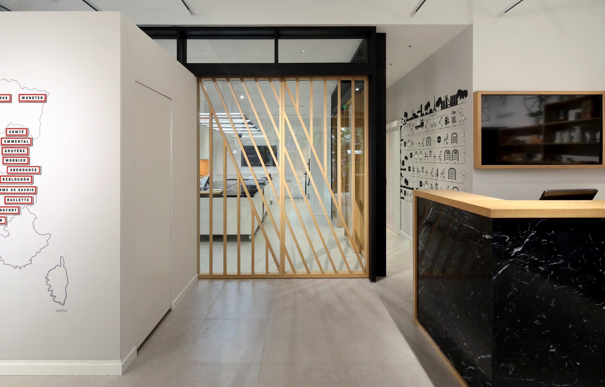 La Crèmerie à Shanghai, un flagship dessiné de A à Z ! - IchetKar