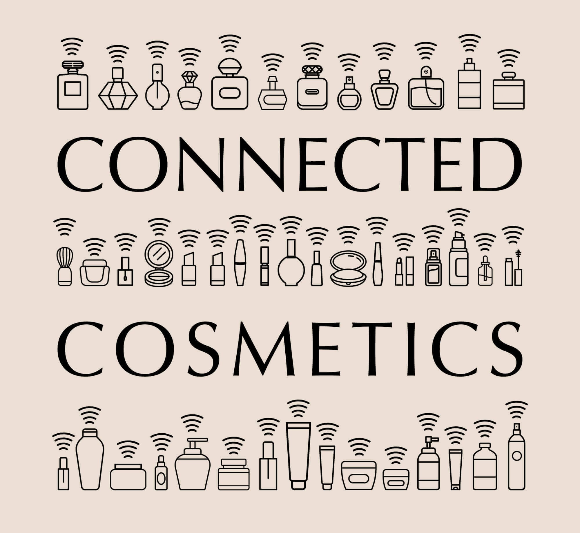 Connected Cosmetics identité et animation connectée - IchetKar